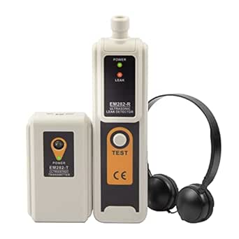 Ultrasonic Leak Detector 40KHz±2KHz Gas Leak Detector with 2 Detection ...