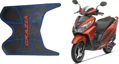 TMRIDE Anti Slip Backing Two Wheeler Rubber Foot Mat/Anti Skid Scooter ...