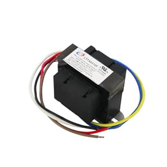 Amazon.com: Long Term Transformador de control de 24 V 40 VA. Voltaje primario 120, 208, 240V ...