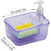 Amazon.com: MagiDeal Soap Dispenser and Scrubber Holder 2 in 1 Gadgets ...