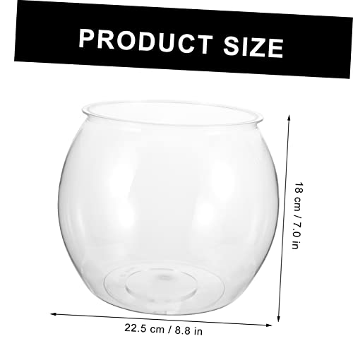 Snapklik.com : Fish Vase Bowl Fish Tank Transparent Goldfish Bowl ...