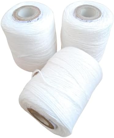Hookcart 50 Gram Cotton Yarn Thread Roll Unbreakable for Flower Garland ...