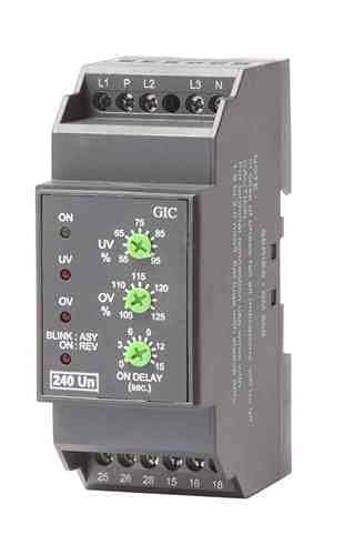 GIC MD71BH Voltage Monitoring Relay SM 500-240 V AC 5Amps | Voltage ...