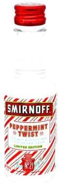 Smirnoff Peppermint Twist Vodka 50ml Pack of 1 | Miniature Size Alcohol ...