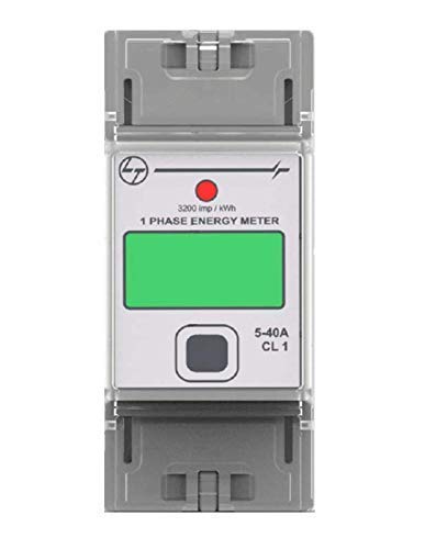 Energy meter 1P (5-40A) Class 1 (DIN MOUNTING) : Amazon.in: Industrial ...