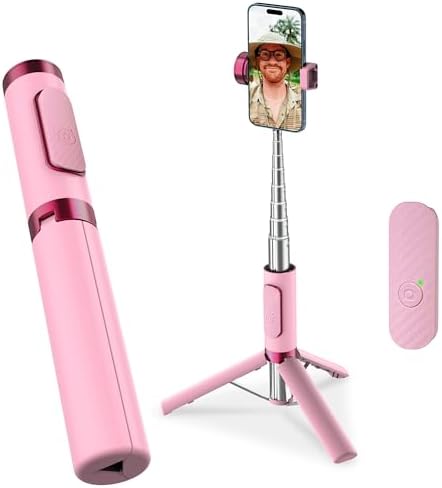 Amazon.com: pperfcoo Selfie Stick Tripod, Foldable Cellphone Tripod ...