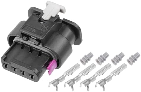 Amazon.com: uxcell 1 Set No.4F0973704 4 Way Map Sensor Connector ...