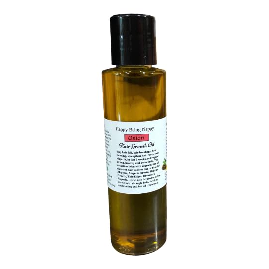 Amazon.com: Onion Hair Growth Oil | Edges | Alopecia | Balding ...