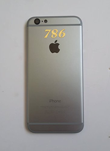 Ajanta Small 786 24K Gold Plating Metal Sticker 4031 Pack of 4 Pcs ...