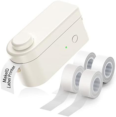 Amazon.com : Makeid Label Maker Machine with 3 Continuous Tapes ...