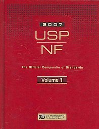 USP NF 2007 with Suppliment (United States Pharmacopeia/National ...