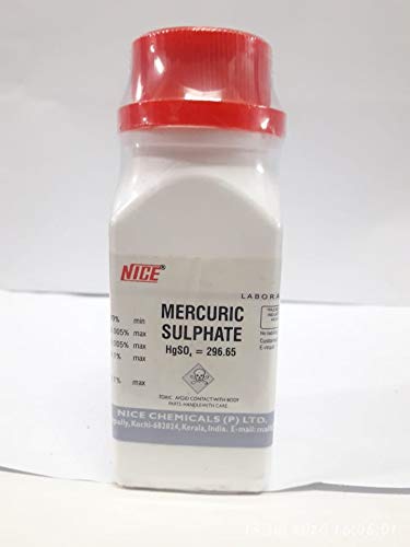 Mercuric sulphate ‐ 99% 100 gm : Amazon.in: Industrial & Scientific