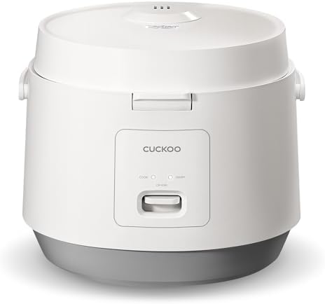 Cuckoo CR-1095 10 Cups Basic Electric Rice Cooker and Warmer, Nonstick ...