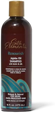 Amazon.com : Silk Elements Renourish Jojoba Oil Shampoo 16oz : Beauty & Personal Care