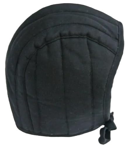 Amazon.com: Handmade medieval arming cap Cotton padded head hood cap ...