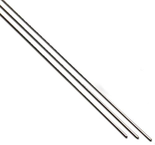 3 x silver solder rods L-Ag55Sn 1 mm diameter 500 mm long for brazing ...