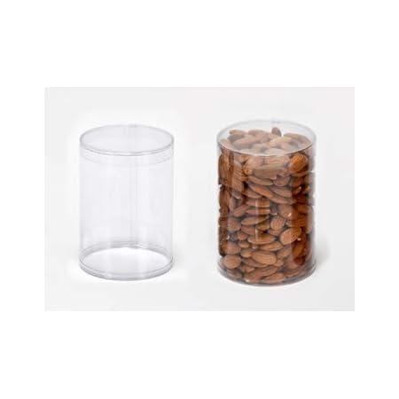 Amazon.com: ZT Packaging Round Acetate Cylinders 3.5 in x 5 in; 81Pcs ...