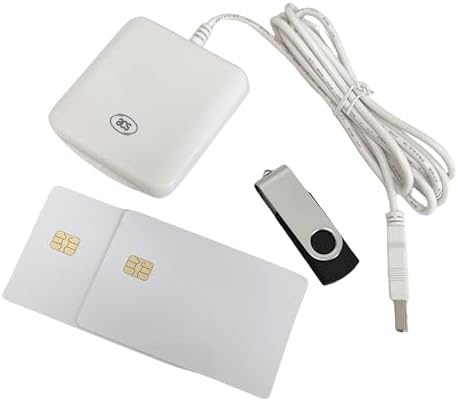 USB ACR38_I1 CAC Contact Smart Chip Card Reader Writer Support ISO7816 ...
