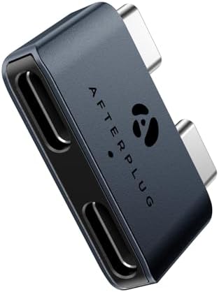 Amazon.com: Afterplug Dual USB‑C Extender for MacBook with Case, 2-Port ...