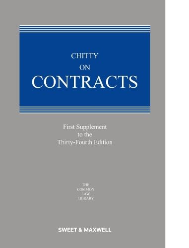 Chitty on Contracts (1st Supplement): Amazon.co.uk: Beale, Professor ...