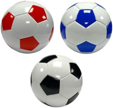 OnlineStreet - 5 Size Classic/Deluxe Design Soccer Colourful Footballs ...