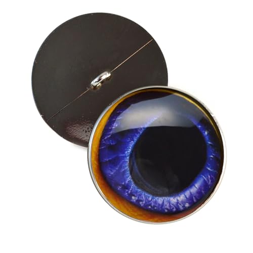 Amazon.com: 10mm - 30mm Blue Toucan Bird Button Eyes Sew On Shank Loops ...
