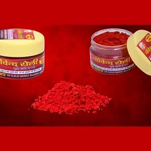 Govind Roli Pure Red Haldi Kumkum Roli for Puja | Tilak | Made for Pure ...