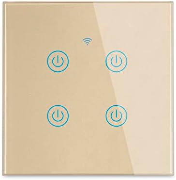 Makayuron WiFi Smart Wall Light Switch, Wireless Switches, No Neutral ...