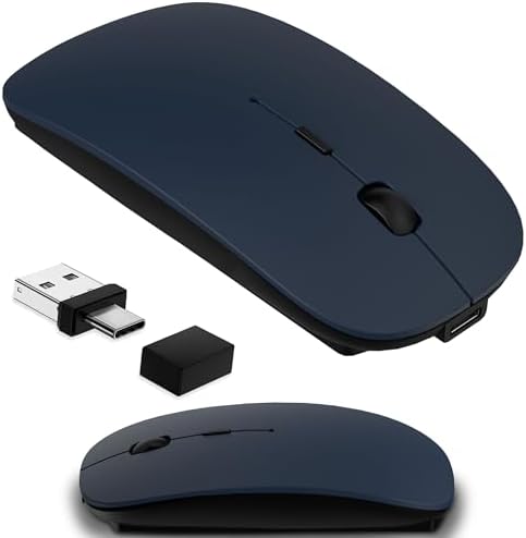 Amazon.com: Kenvala Wireless Mouse for MacBook & iPad, Bluetooth 5.2/3. ...