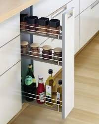 Hettich Spice Pull Out 3 Tier for Cabinet Width 200mm : Amazon.in: Home ...