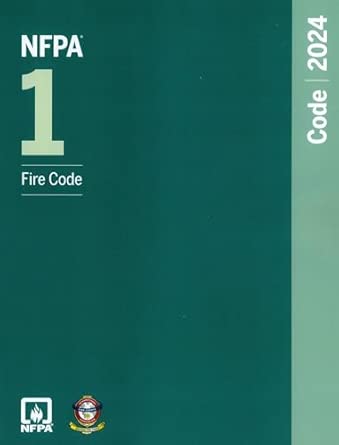 NFPA 1, Fire Code, 2024 Edition: NFPA: 9781455930388: Amazon.com: Books
