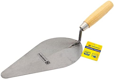 Set of 2-10" Pointing Trowel - Wooden Handle for Easy Grip, Brick ...