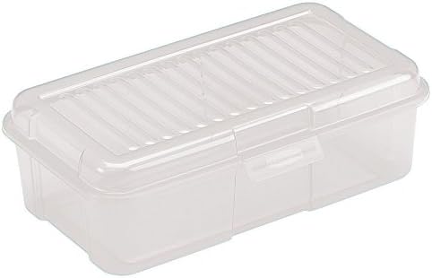 RUBBERMAID 2282-00-CLR 1.8-Gallon Clear Snap Case - Quantity 6 : Amazon ...