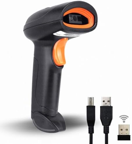 iBall LS-392 Wired USB Optical Laser High Speed 1D Barcode Scanner ...