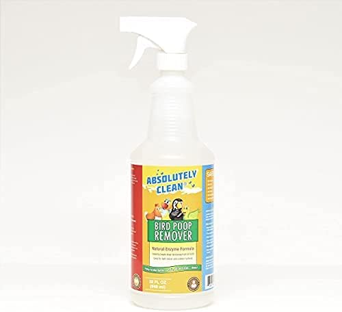 Amazon.com : Absolutely Clean Amazing Bird Poop Cleaner Spray - Just ...