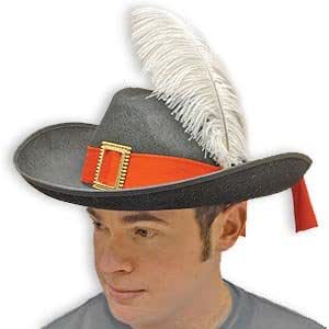 Amazon.com: Musketeer Hat : Clothing, Shoes & Jewelry