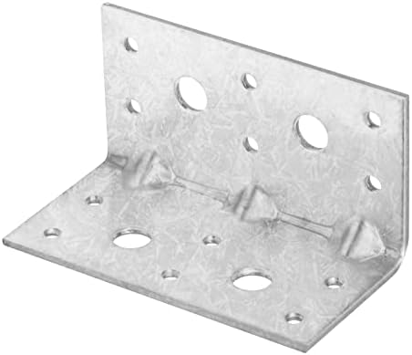 Amazon.com: 4 Inch L Brackets Corner Braces for Wood L Right Angle ...