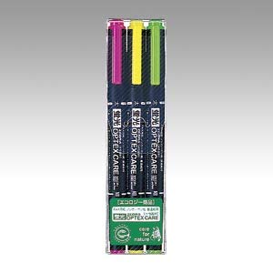 Amazon.co.jp: ゼブラ 蛍光オプテックス・ケア 3色セット WKCR1-3C 2個セット : 文房具・オフィス用品