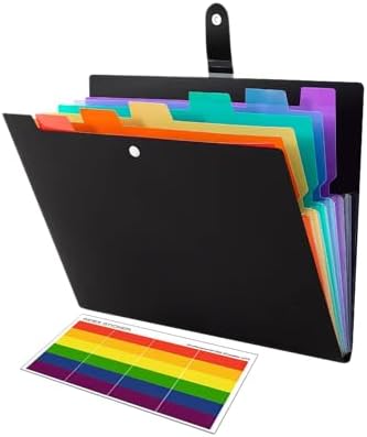 Expanding File Folder,7 Pocket Folders for Documents,Accordion File ...