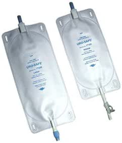 Amazon.com: Uro-Safe Vinyl Leg Bag with Twist Drain Valve, Large 32 fl ...