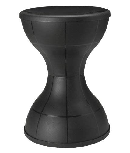 STYLESEAT Damroo Plastic Stoll Black Colour Set of 1 : Amazon.in: Home ...