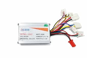 24V 250W Electric Bike Scooter Brush Motor Speed Controller, Model LB27 ...