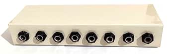MJ-10 Multiple Jack 1 to 4 Dual Channel Splitter Mono Passive ...