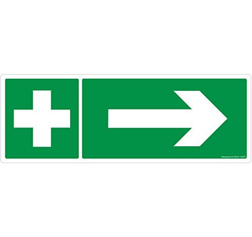 First Aid-Arrow Left/Right Graphic, (FE604-1029AL-05), Material ...