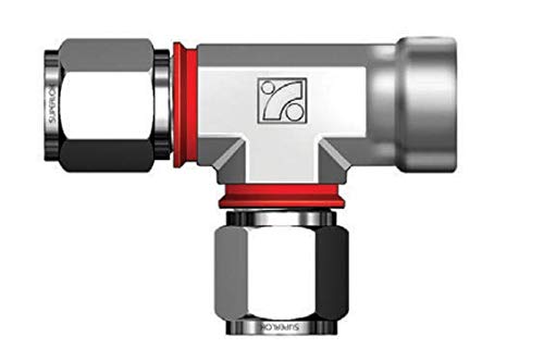 Superlok Female Run Tee Connector Tube Fitting - 1"T x 1"F x 1"T ...
