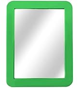 Amazon.com : Boxgear Magnetic Locker Mirror - 5" x 7"- for School ...