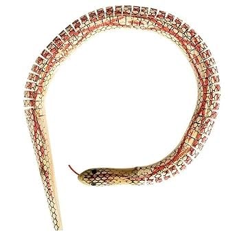 Spylark Toys - Wooden Handcrafted Bendy Small Snake for Kids/Showpiece ...