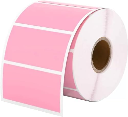 BlackDreams 50x25mm (2x1 in) Direct Thermal Labels, Self-Adhesive Multi-Purpose Roll Sticker for ...