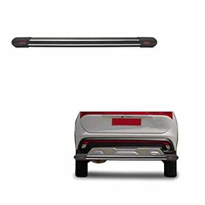 DriveStylish Aluminium Safety Rear Bumper Protector for Mg Hector Plus ...