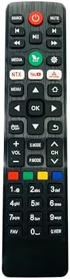 Buy Upix Compatible Croma Smart TV LCD/LED Remote No. 1206 | No Voice ...
